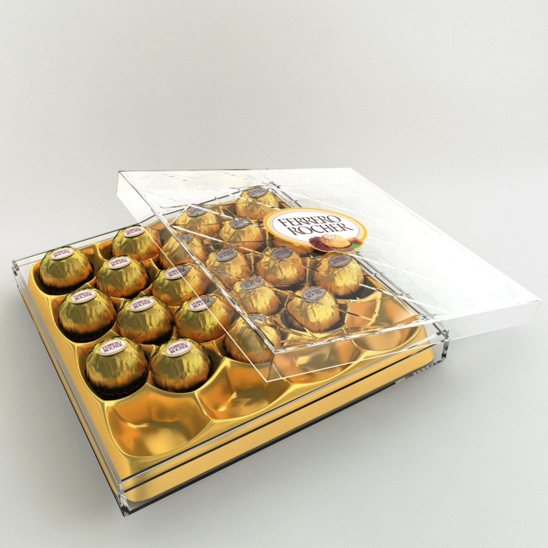 3d Model Ferrero Rocher