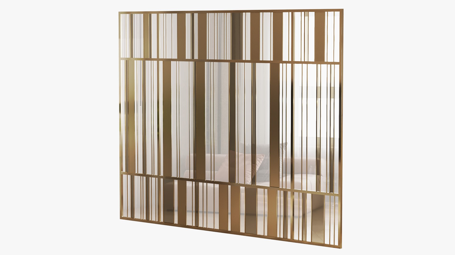 Metal And Glass Partition 3D Model - TurboSquid 2249028