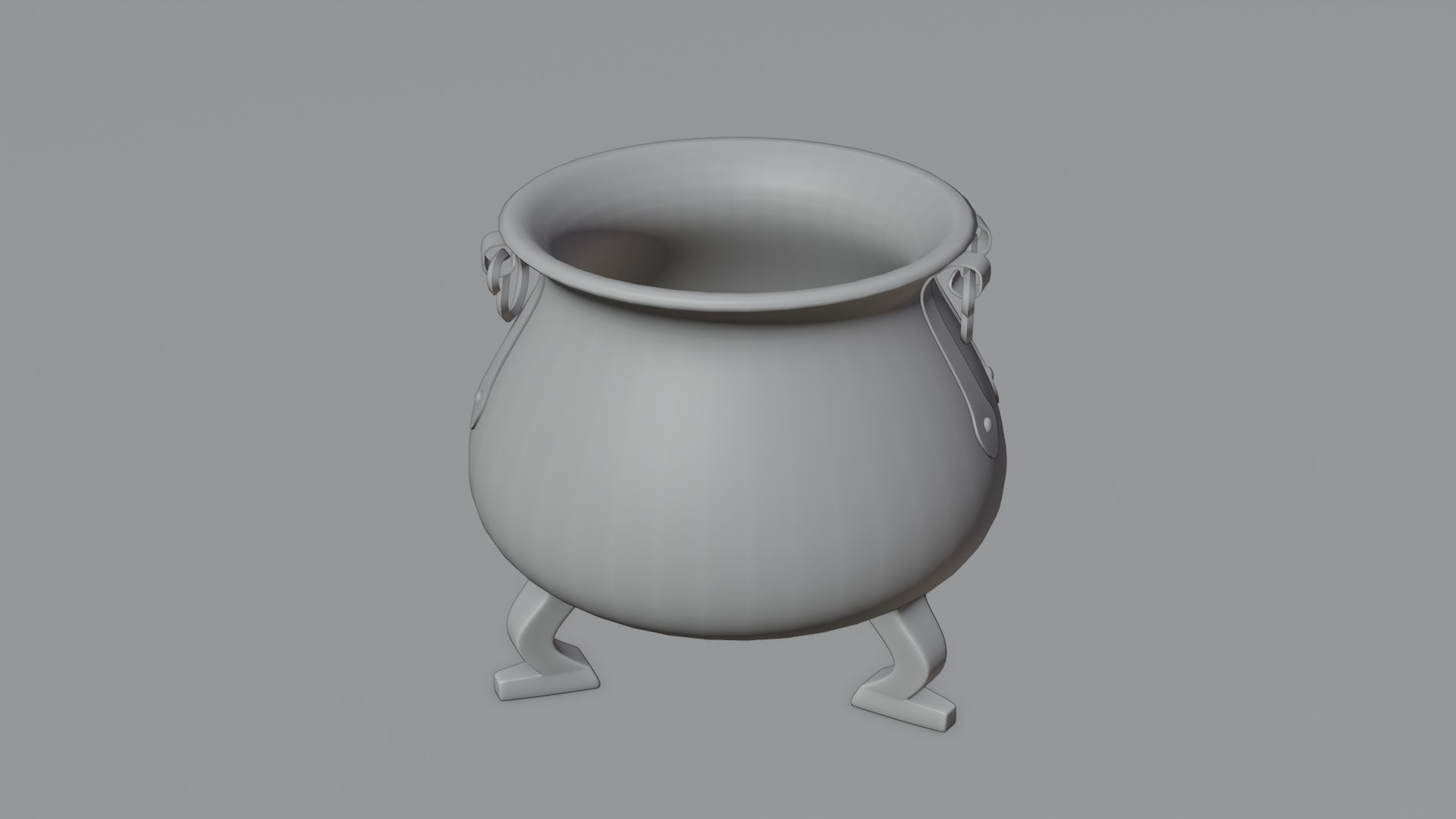 3D model Forged Iron Cauldron with 4K Textures 3D model - TurboSquid ...