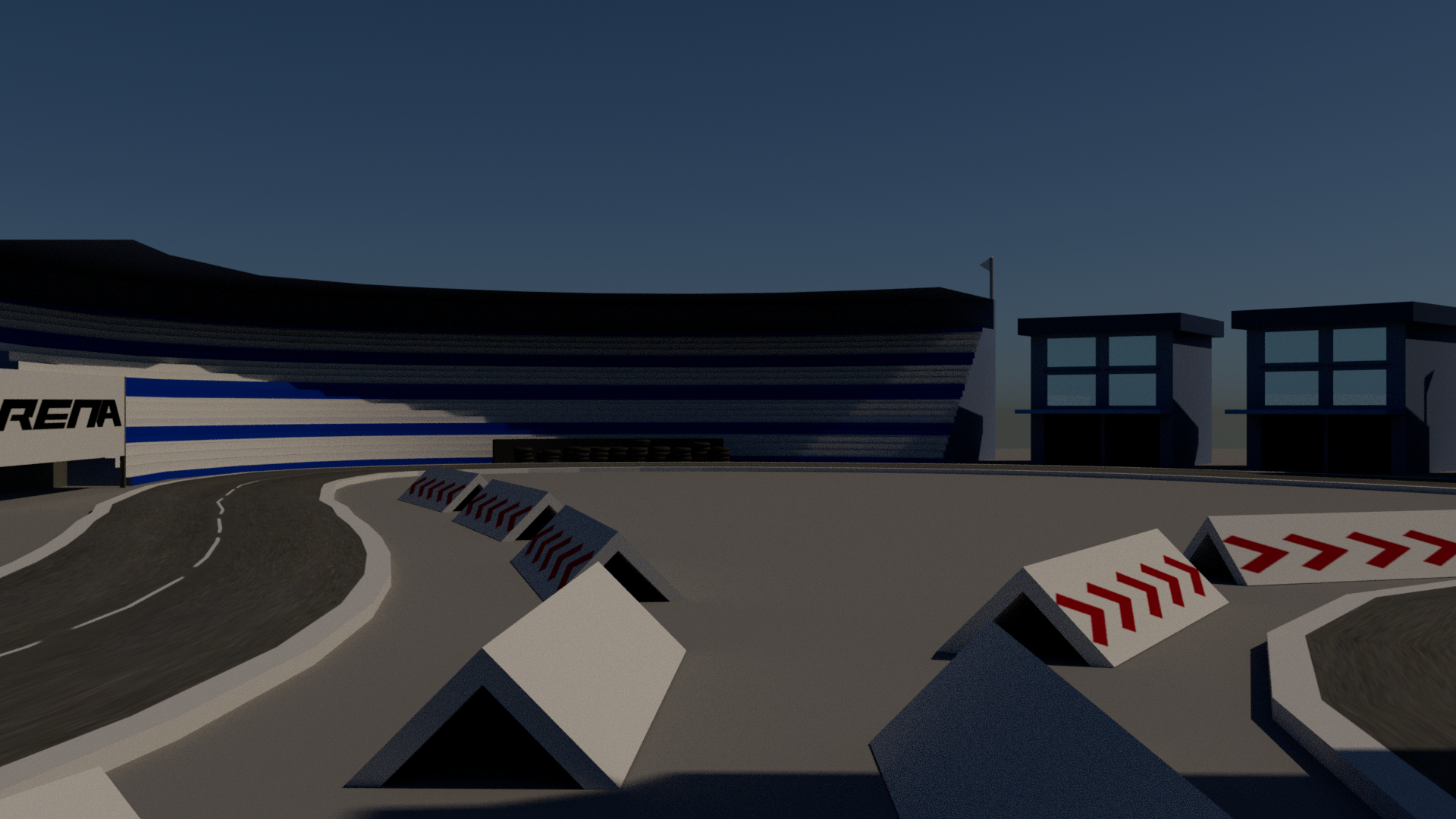 Race Track Model - TurboSquid 1989677