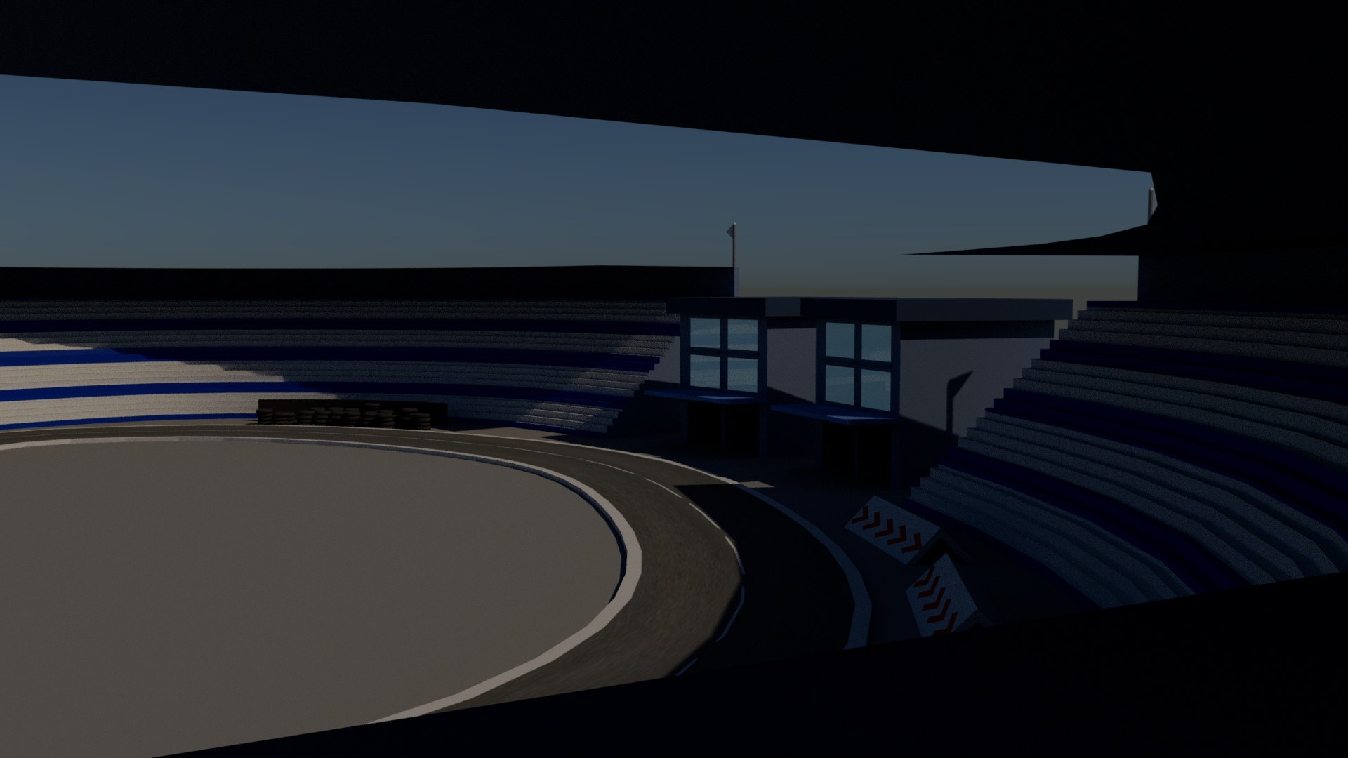 Race Track Model - TurboSquid 1989677