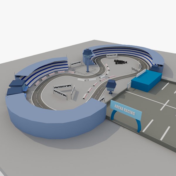 Race Track model - TurboSquid 1989677