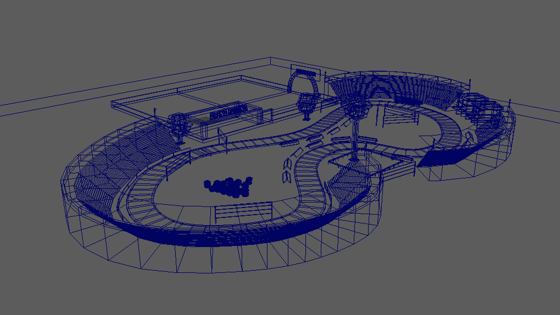 Race Track Model - TurboSquid 1989677