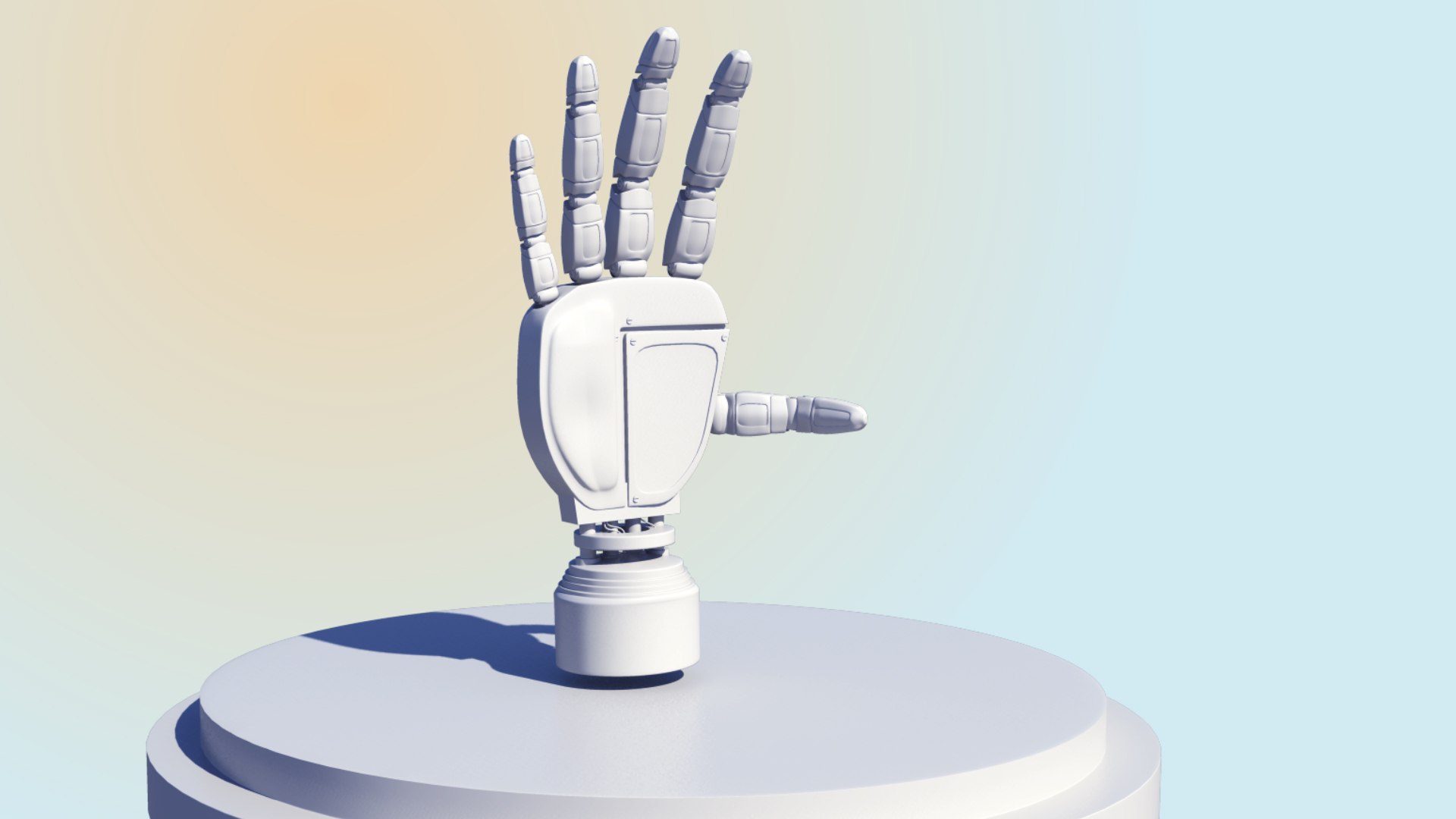 Robot Hand Basic Obj