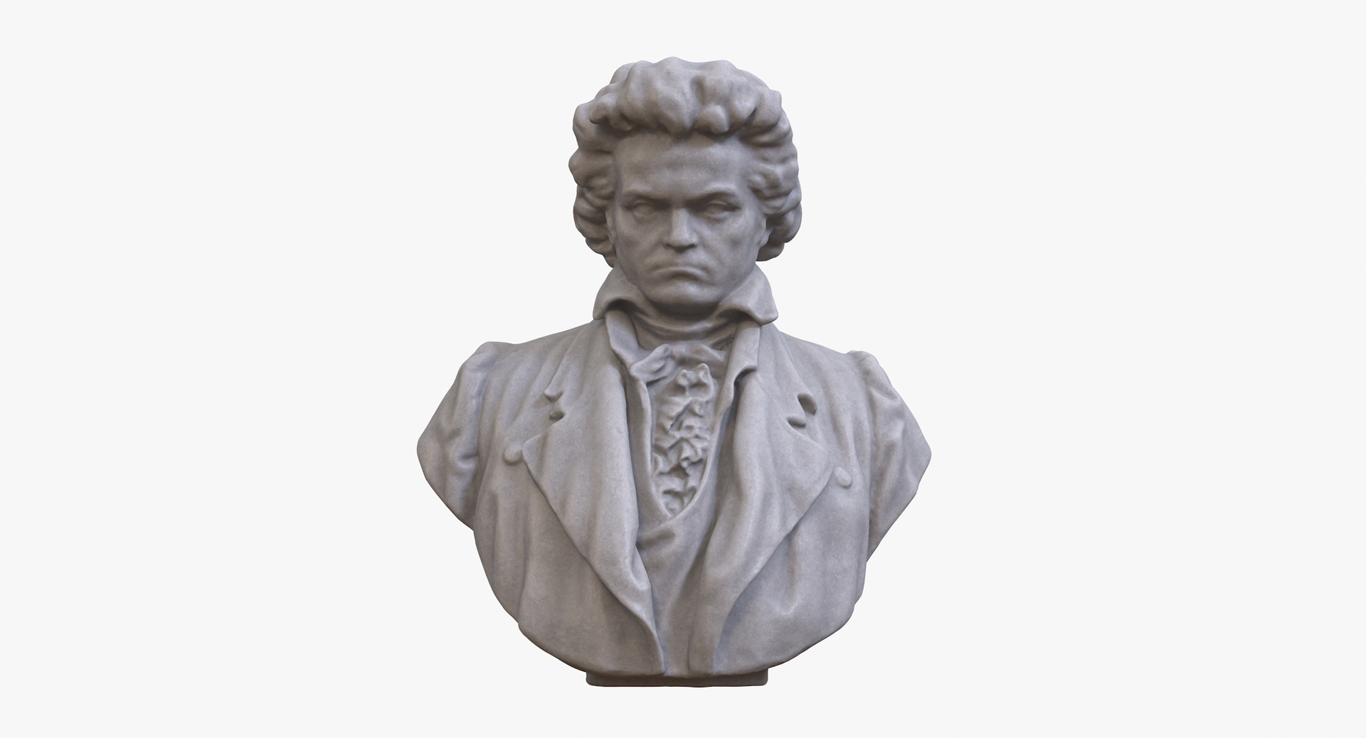 3D Beethoven Bust model - TurboSquid 2014088