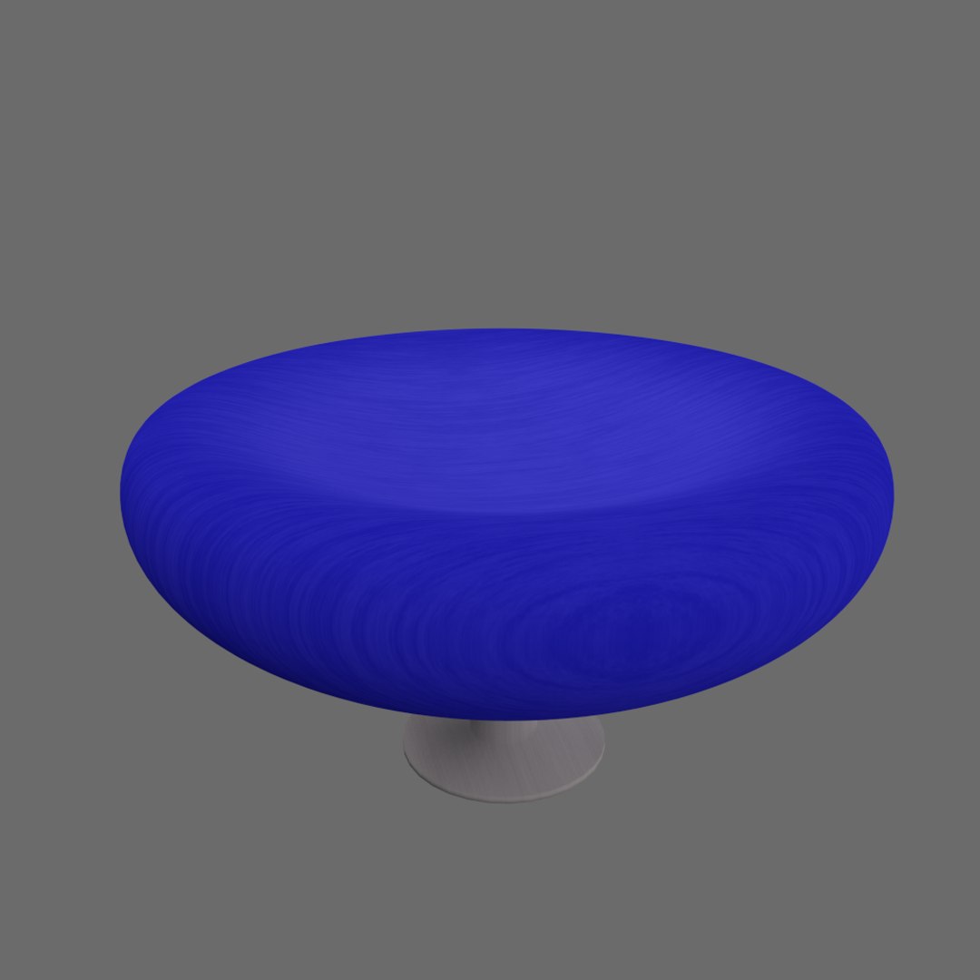 3d Small Cup Shaped Chair