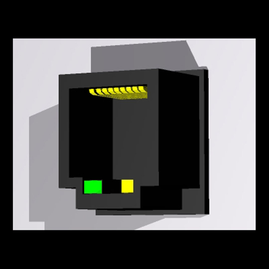 Cat Connector 3d Model