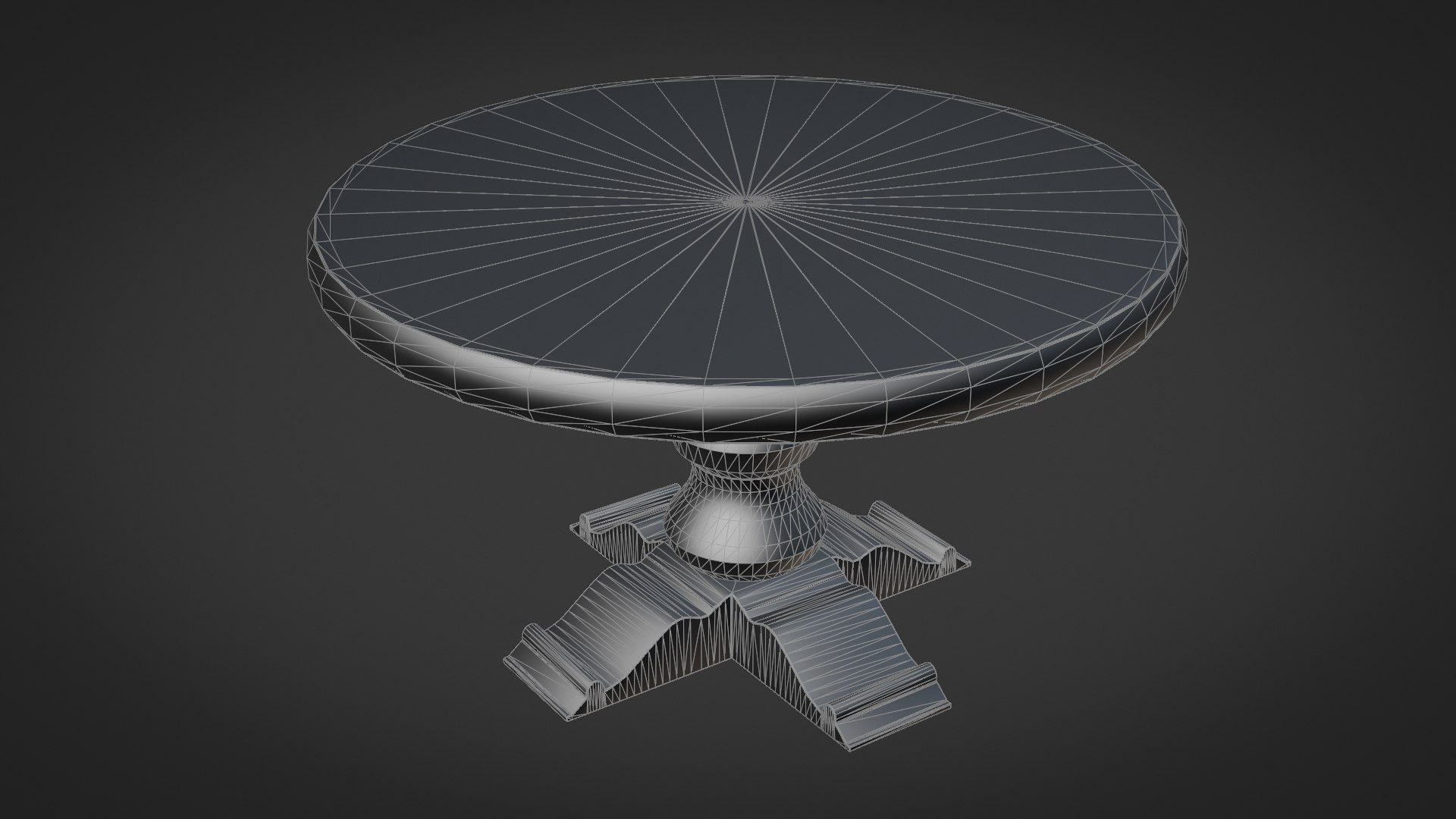 Simple Table 3D Model - TurboSquid 2209022