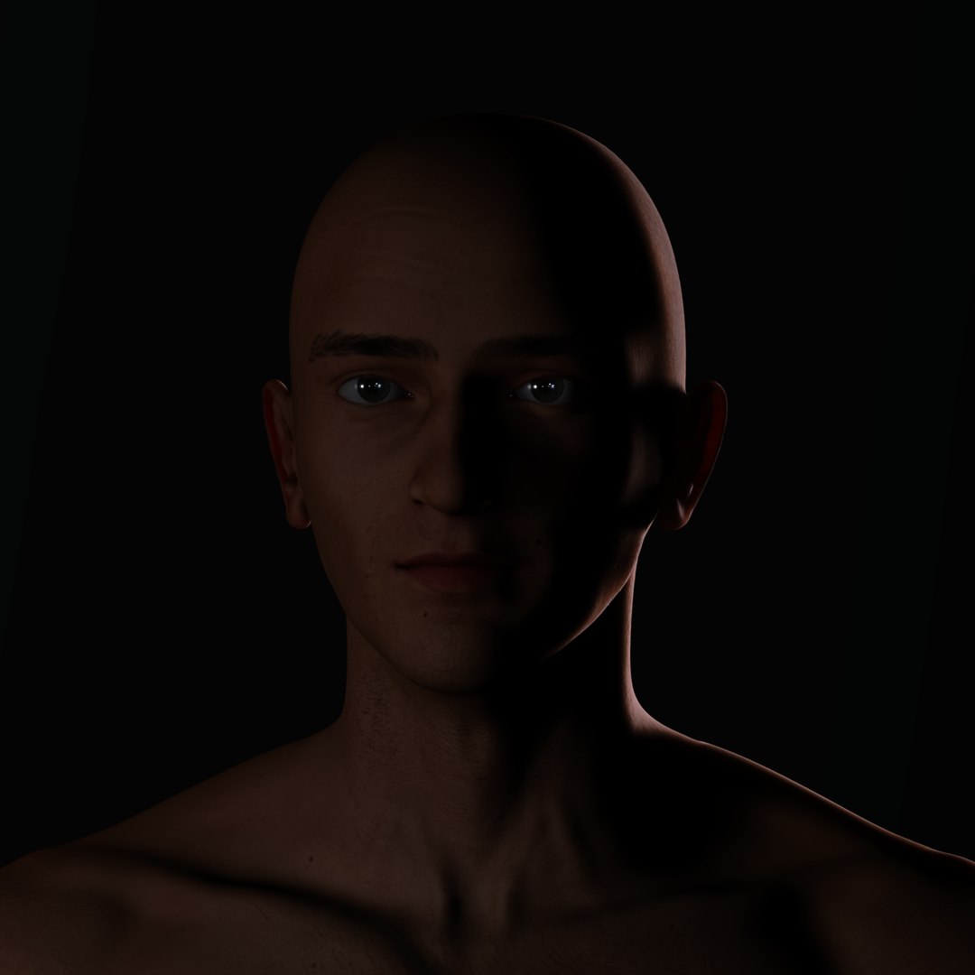 3D model male body realistic - TurboSquid 1301904