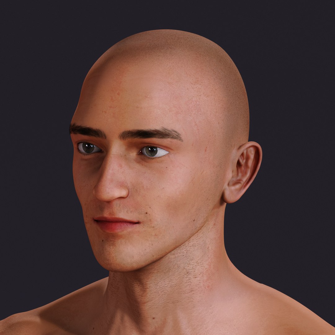 3D model male body realistic - TurboSquid 1301904