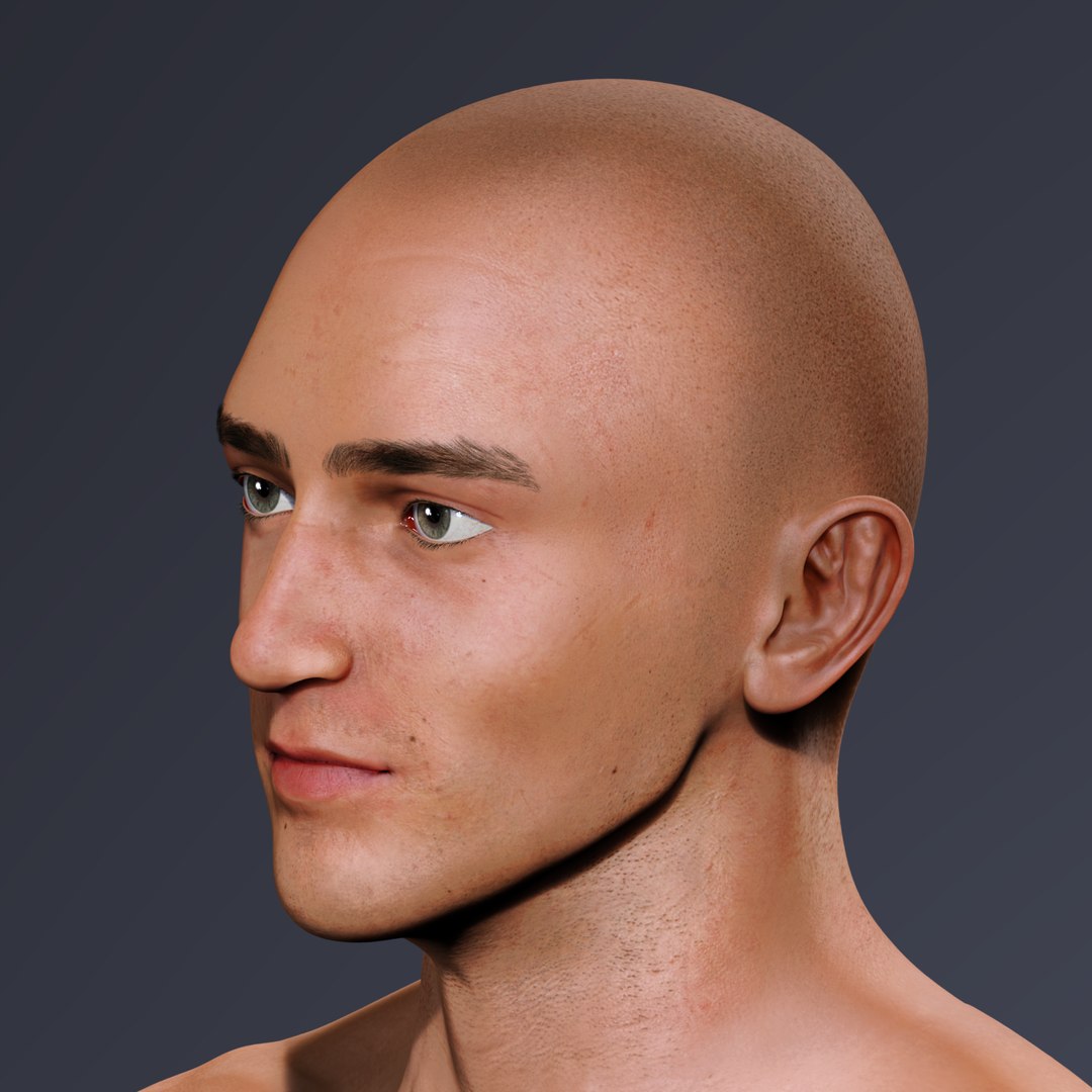 3D model male body realistic - TurboSquid 1301904