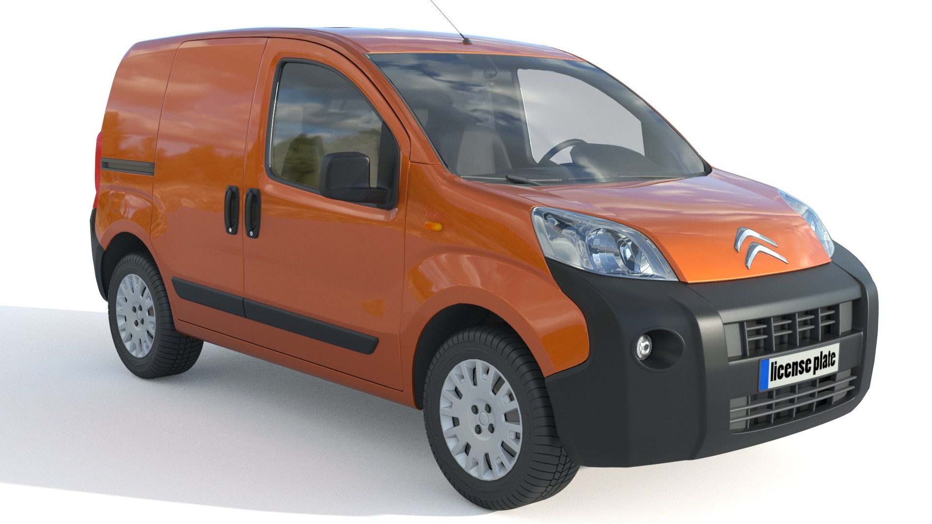 3D model Citroen Nemo Kastenwagen - TurboSquid 1899011