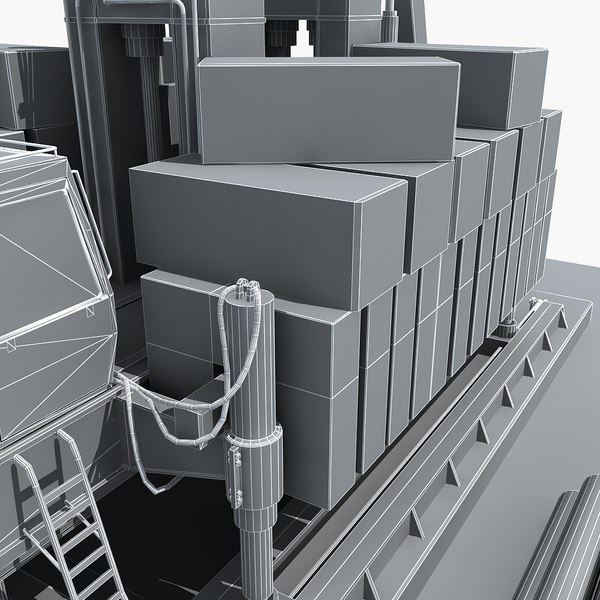 静圧杭打ち機3Dモデル - TurboSquid 1397481