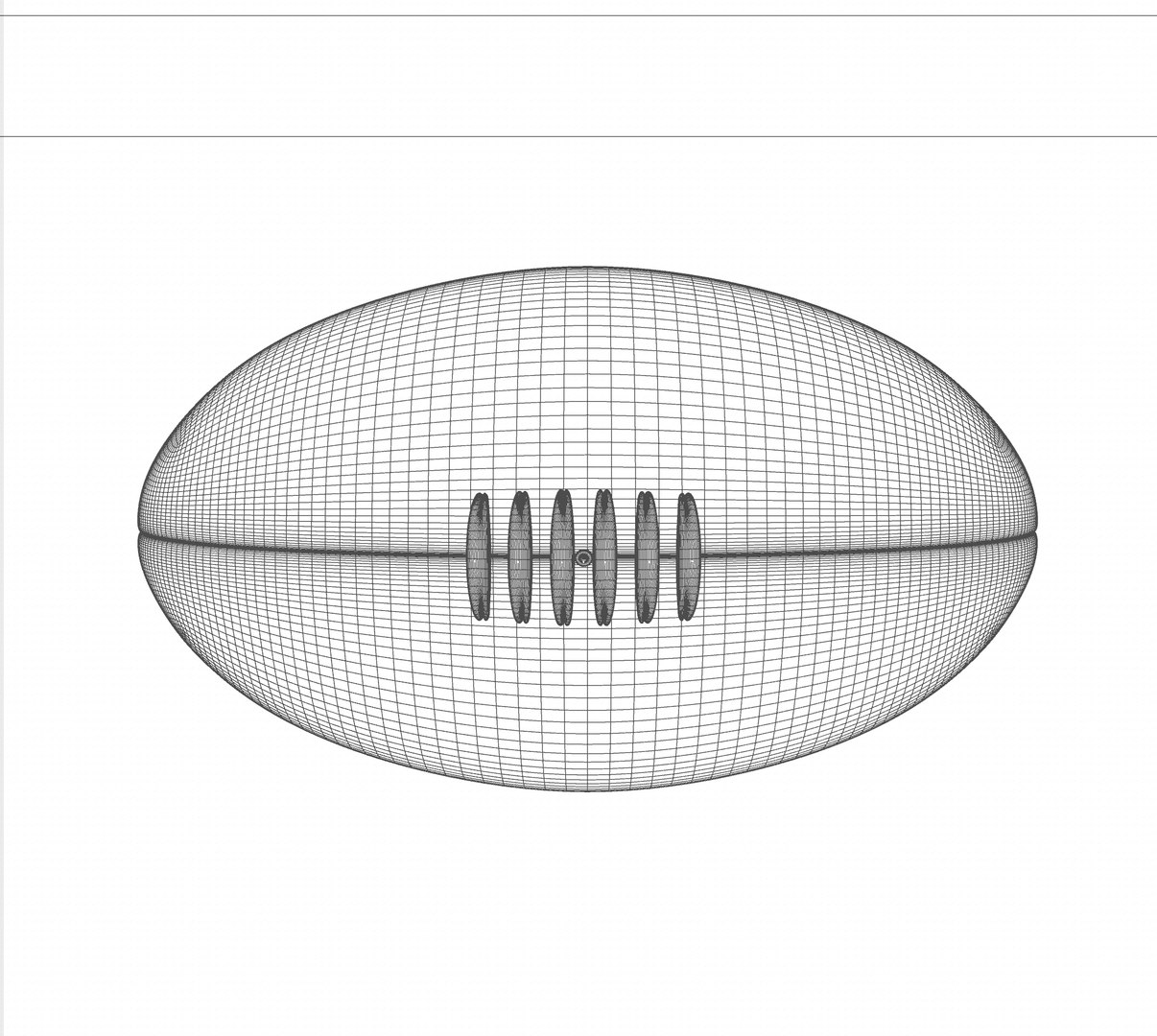 Aussie Rules Football Ball Red 3D - TurboSquid 2275981