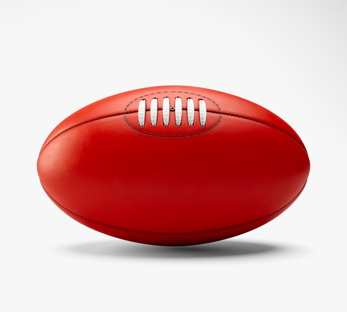 Aussie Rules Football Ball Red 3D - TurboSquid 2275981