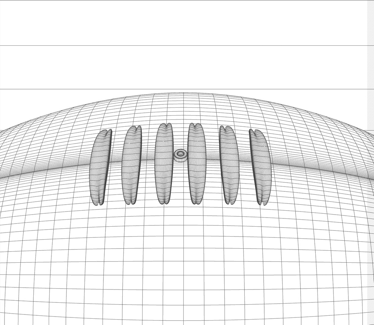 Aussie Rules Football Ball Red 3D - TurboSquid 2275981