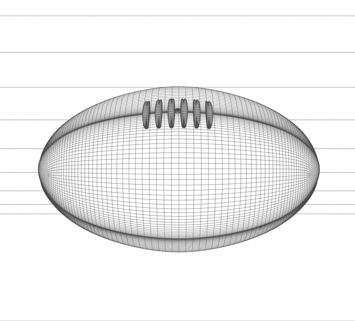 Aussie Rules Football Ball Red 3D - TurboSquid 2275981