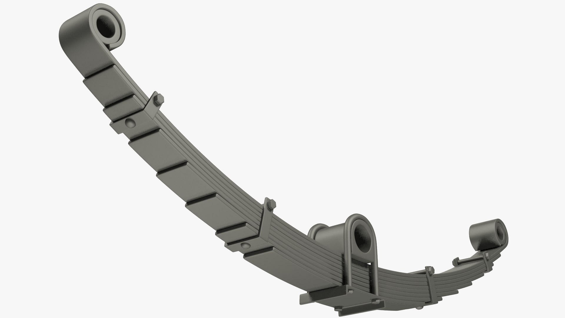 Leaf Spring Mesh V1 model - TurboSquid 1862993