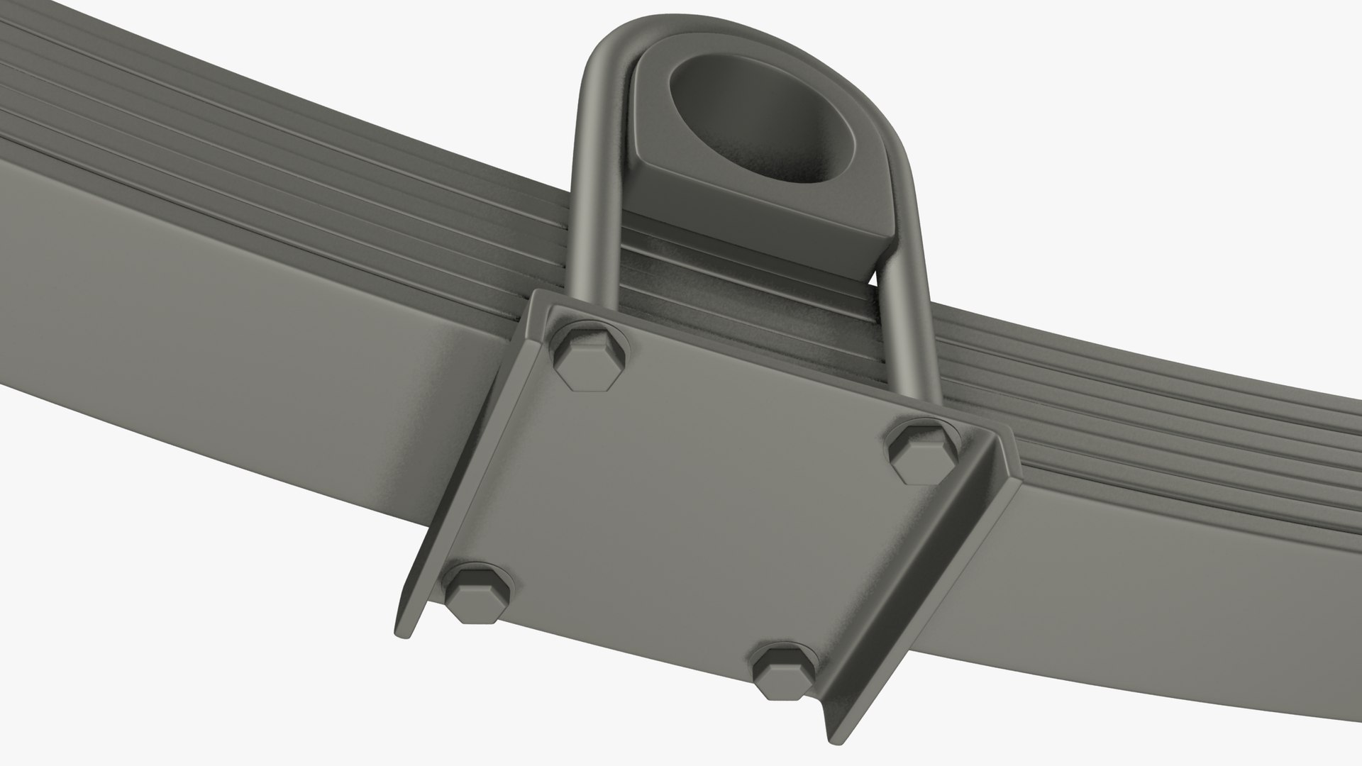 Leaf Spring Mesh V1 Model - TurboSquid 1862993