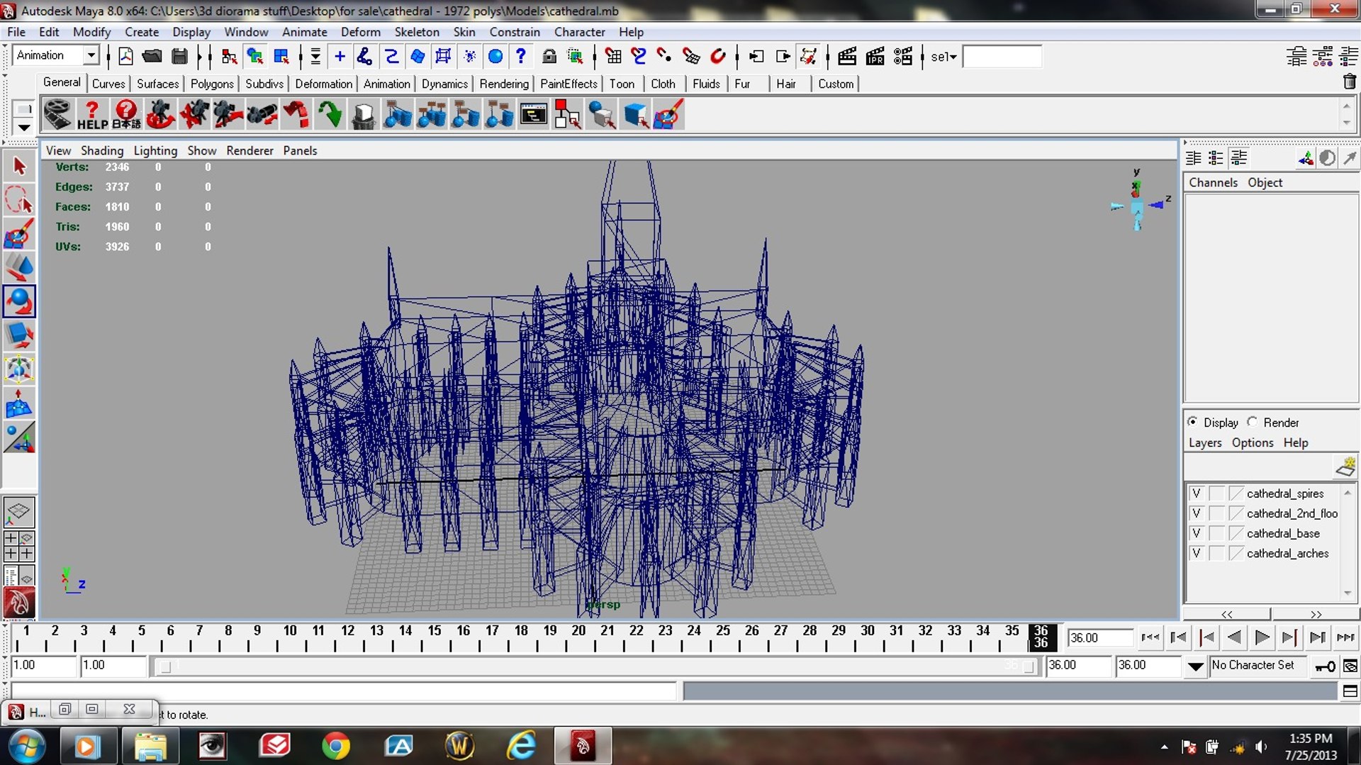 Cathedral 3d Dxf