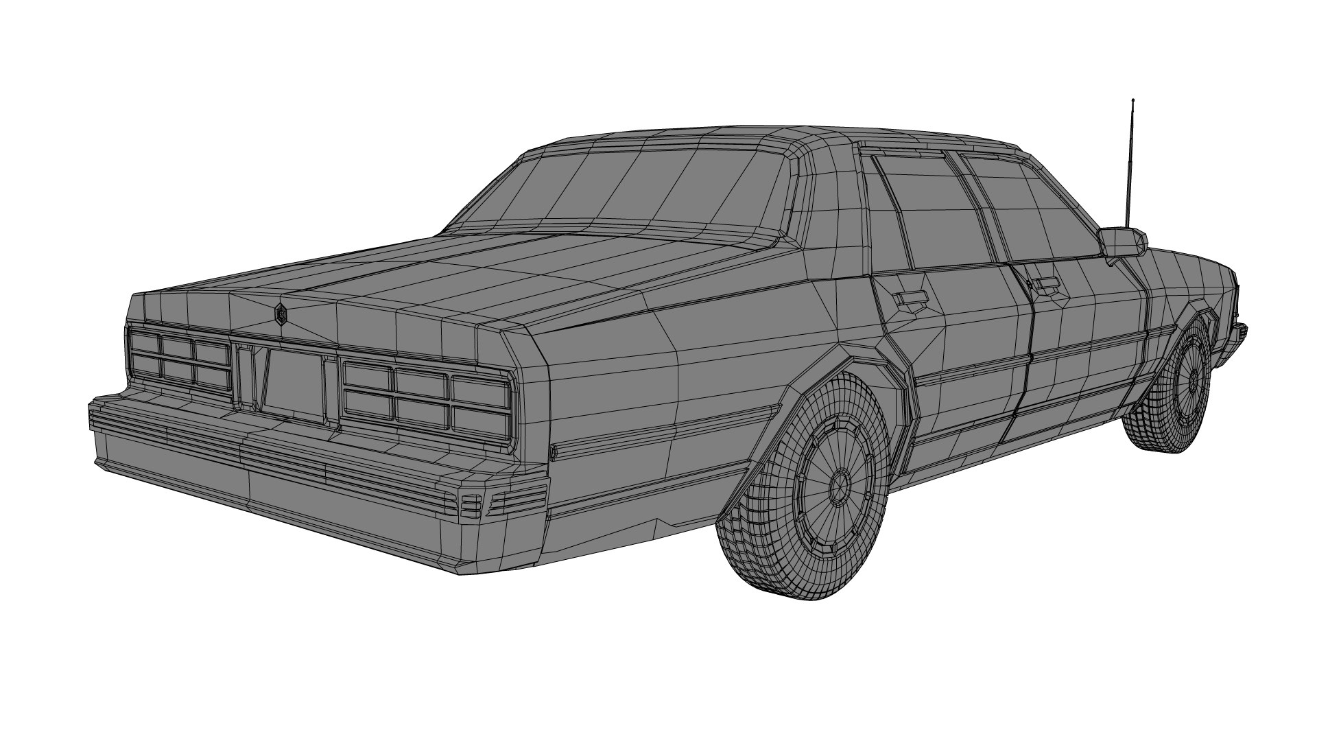 Chevrolet Caprice 1986 3D Model - TurboSquid 1506130
