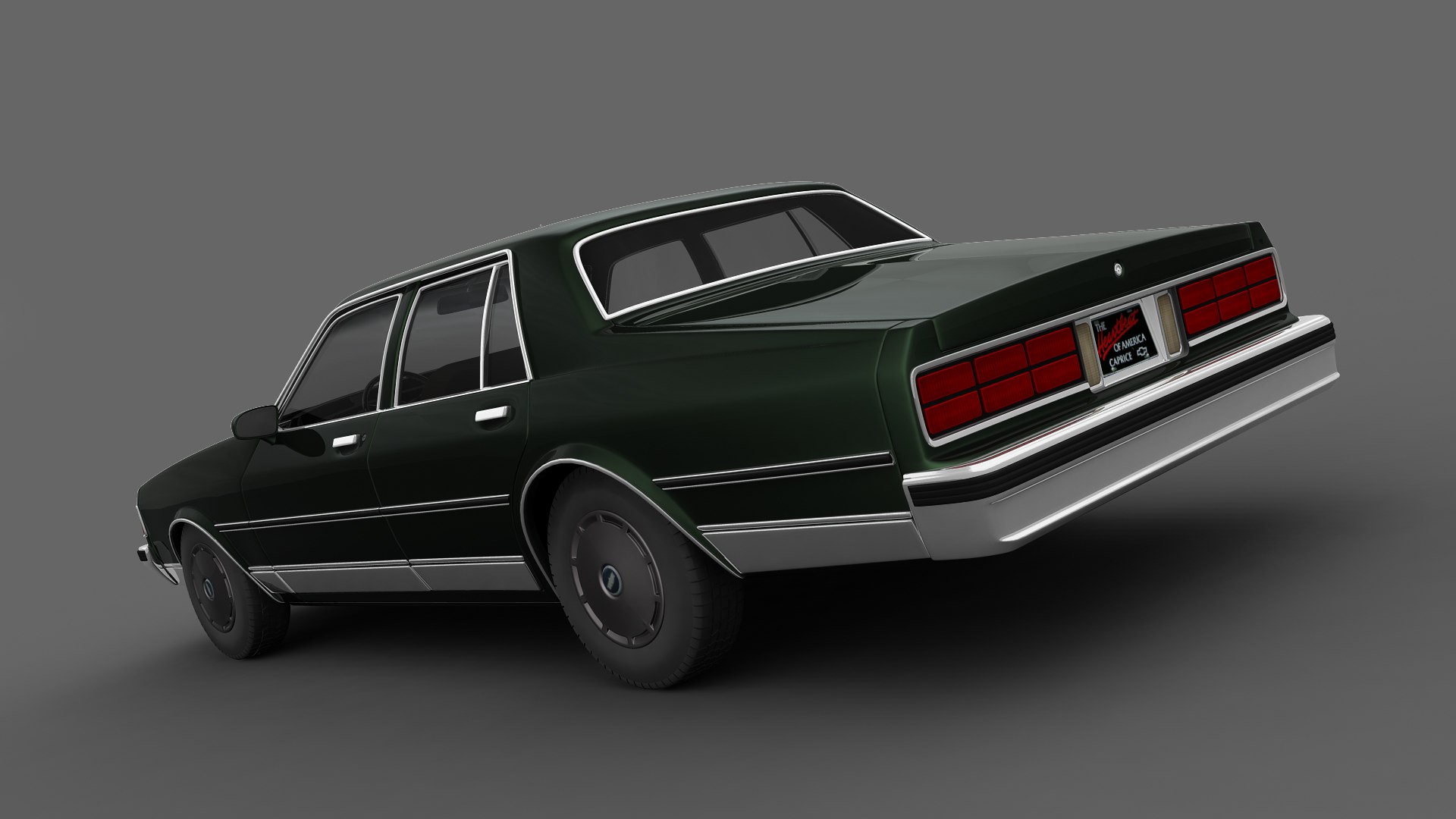 Chevrolet Caprice 1986 3D Model - TurboSquid 1506130