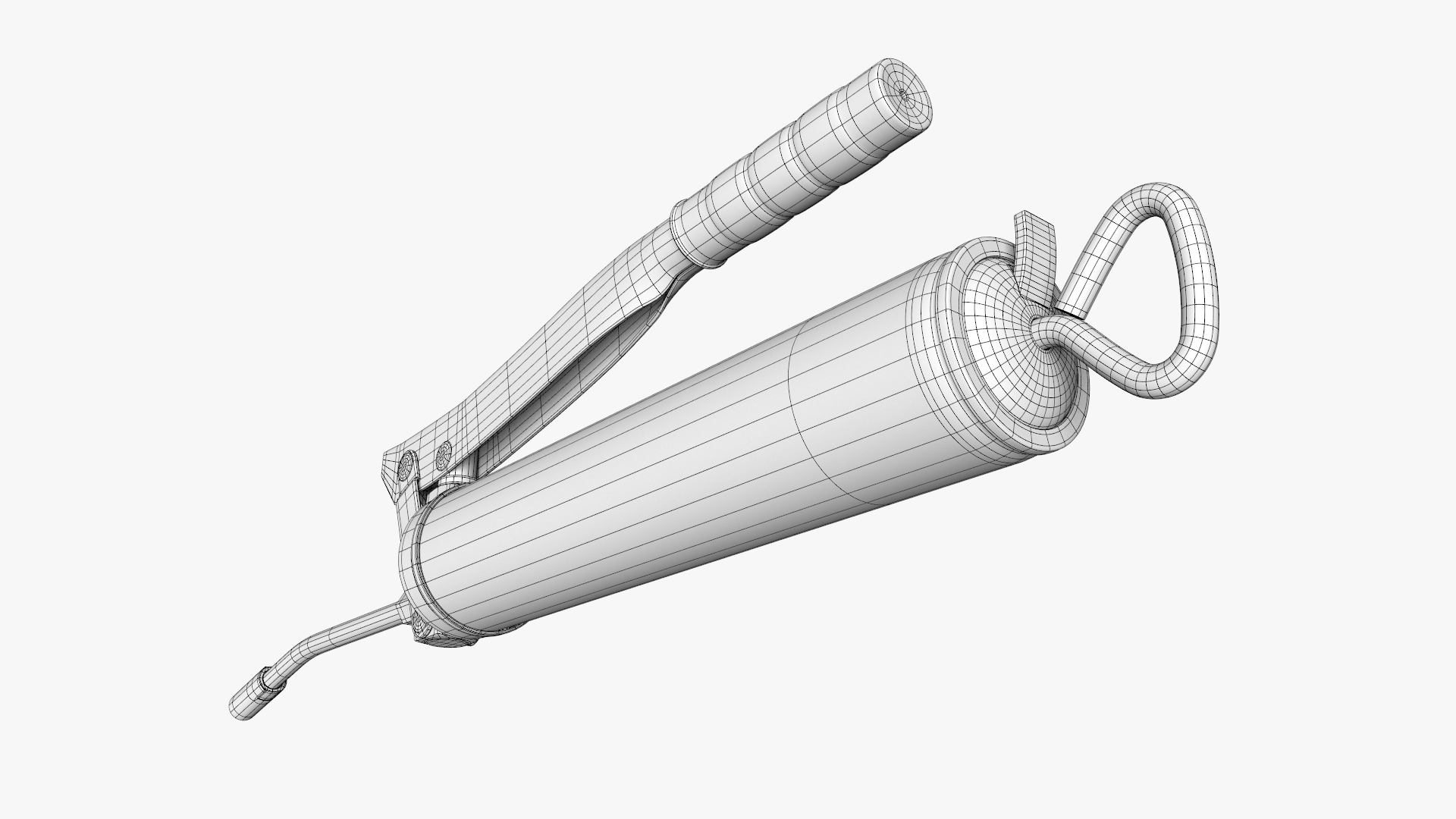 Grease gun 3D model - TurboSquid 1698238