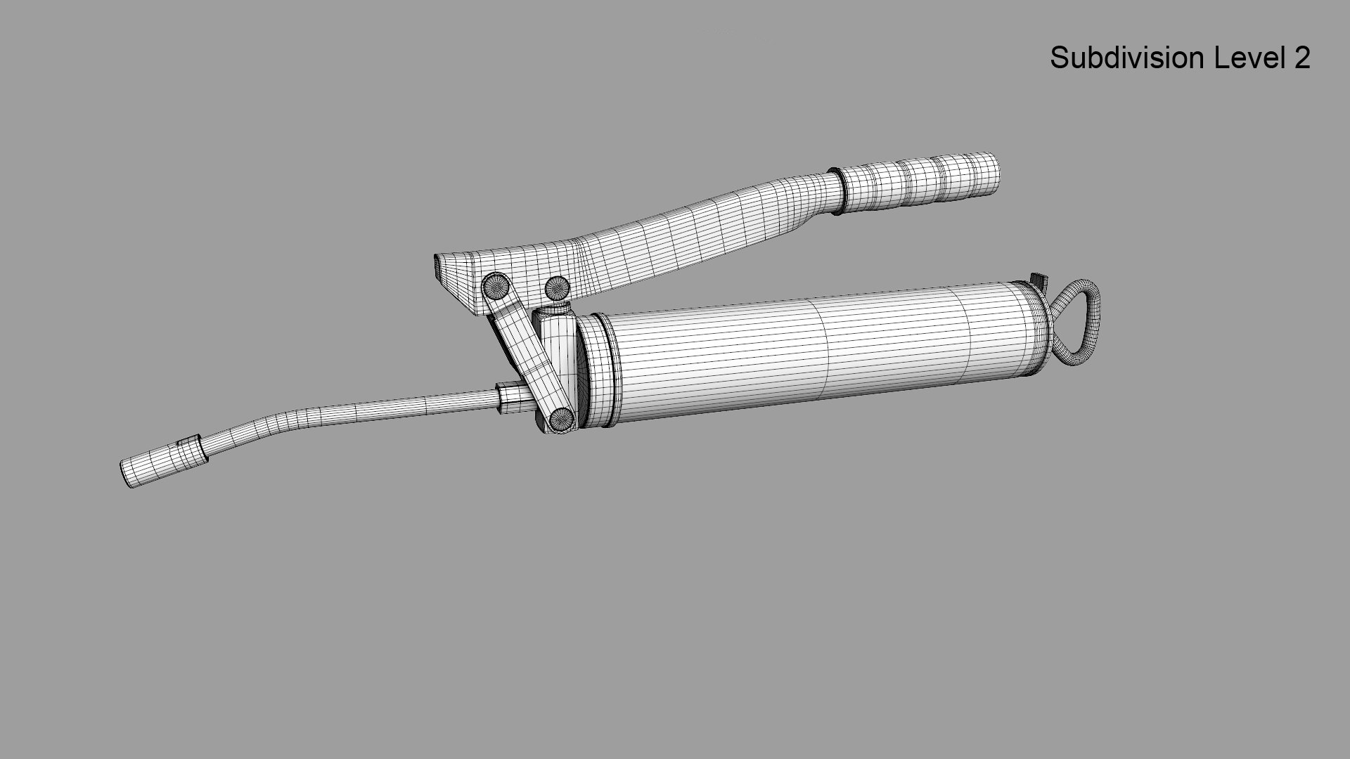 Grease gun 3D model - TurboSquid 1698238
