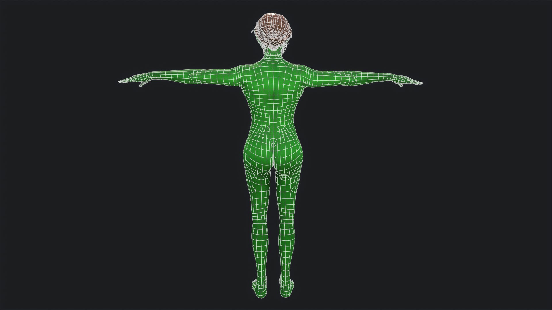 Green Girl Character Model - TurboSquid 1847007