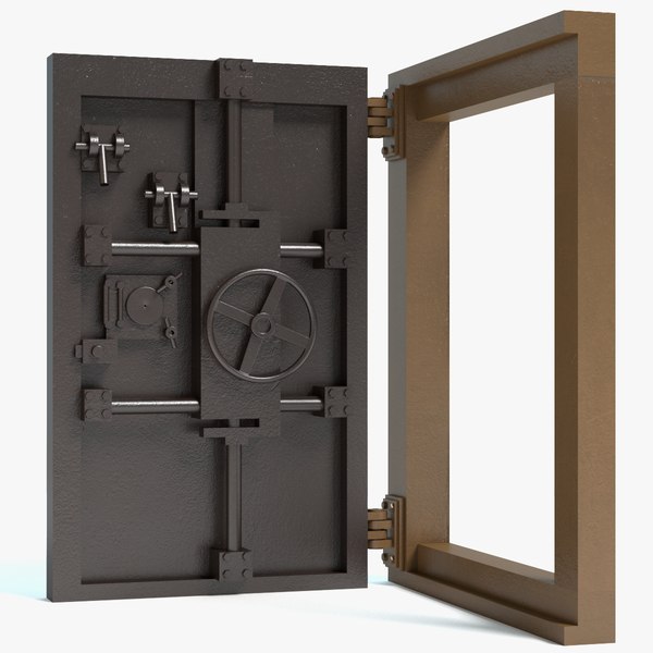 Porta do bunker Modelo 3D - TurboSquid 1086268