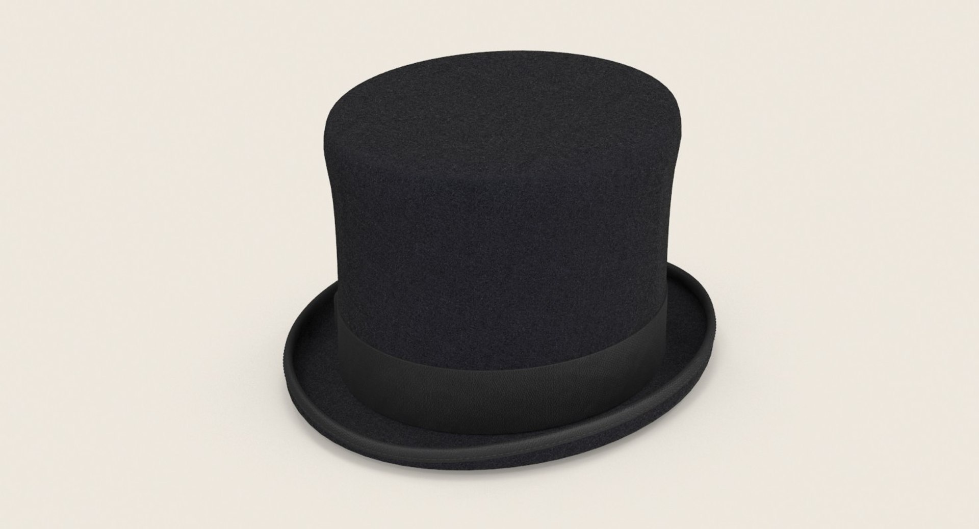 3d Vintage Hat Set Model