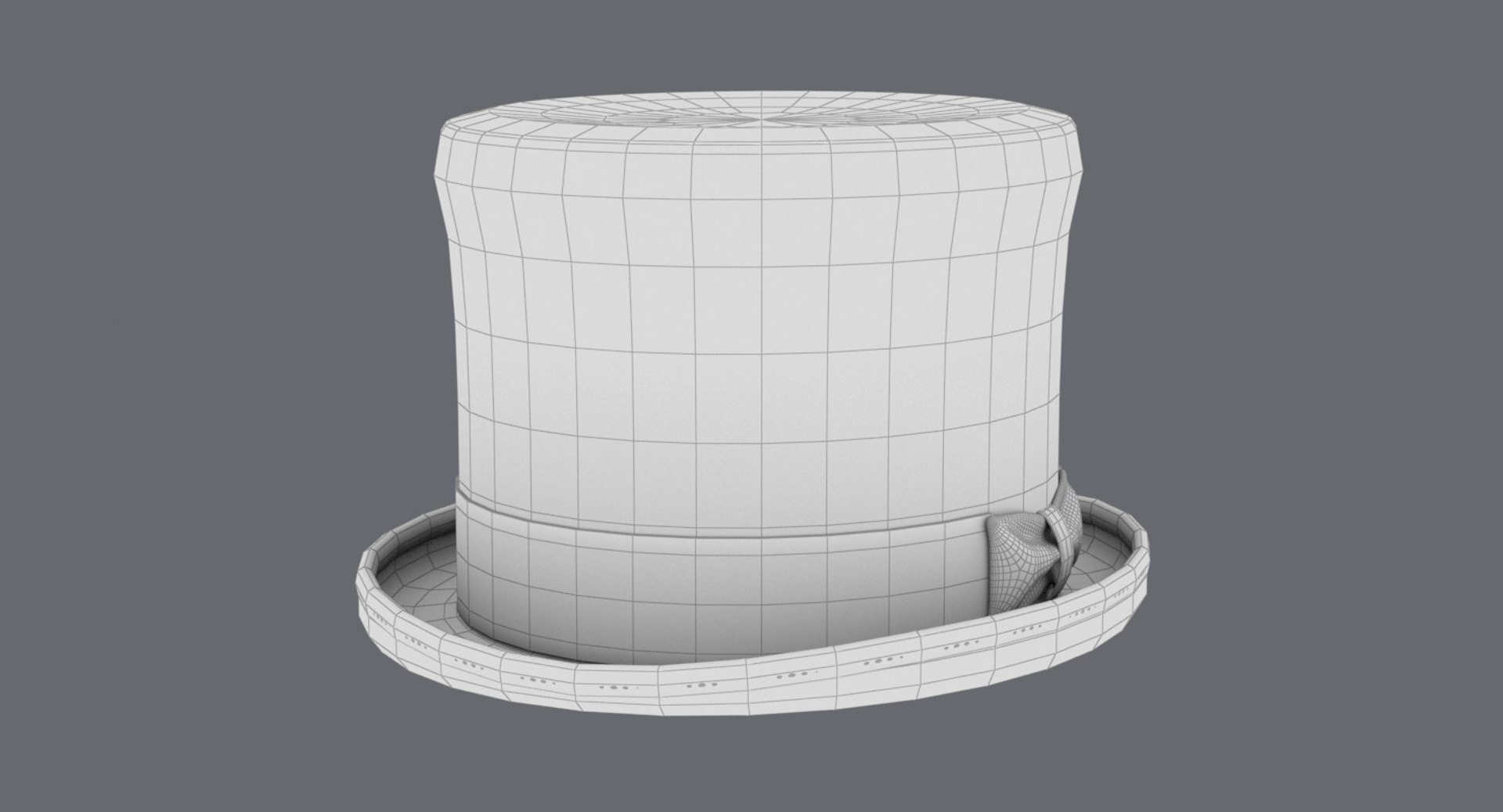 3d Vintage Hat Set Model