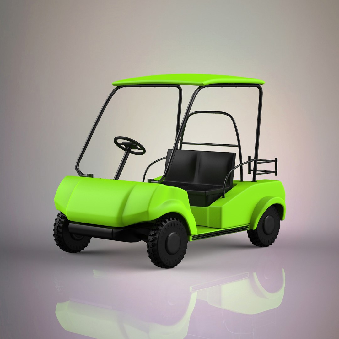Golf Cart 3D Model - TurboSquid 1705483
