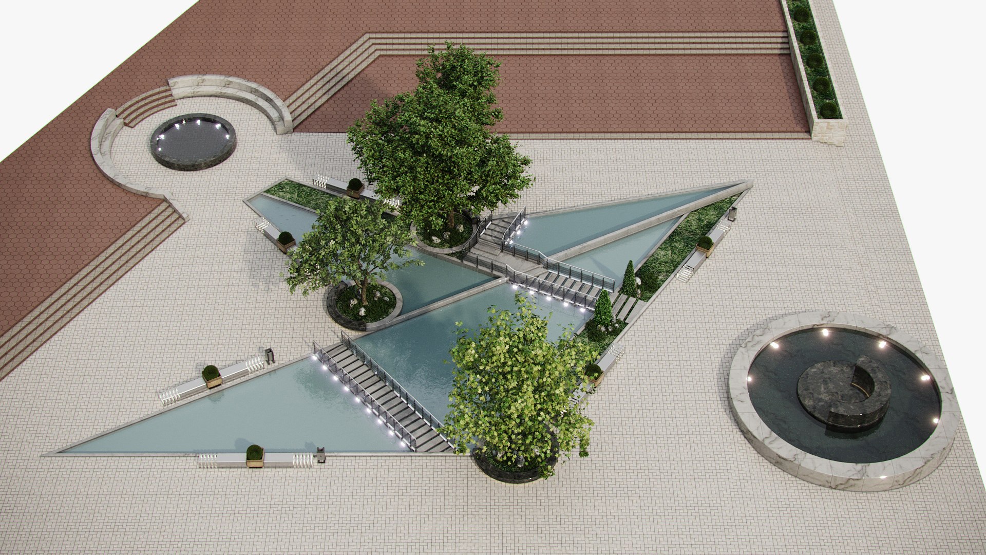 3D Park Landscape 6 Model - TurboSquid 2101160