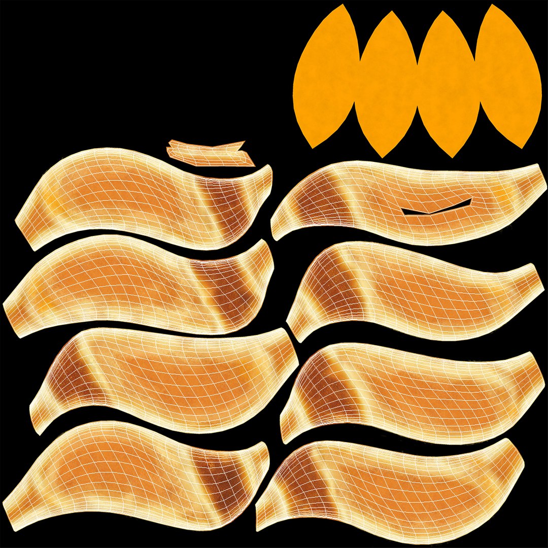 bun realistic 3d model