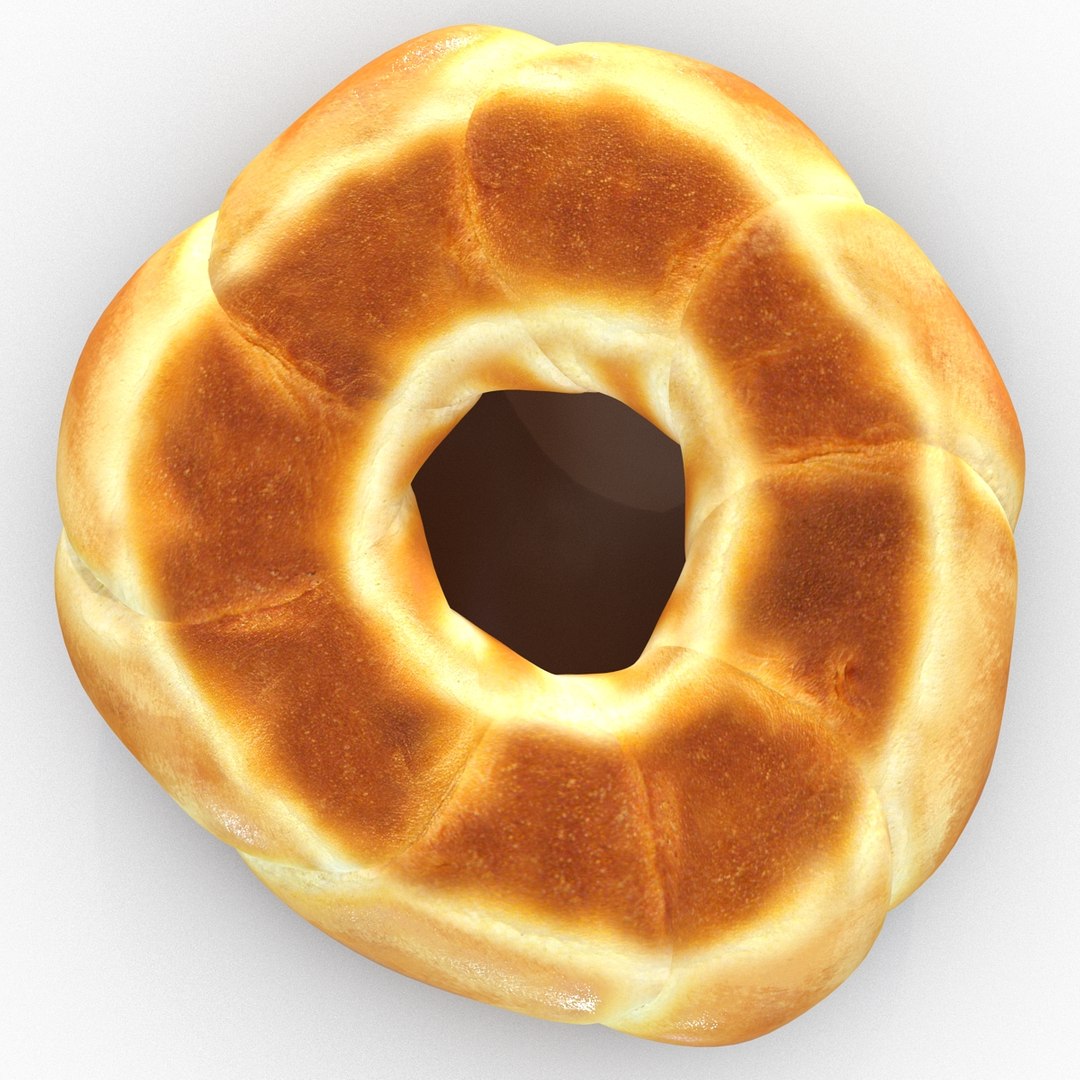 Bun Realistic 3d Model