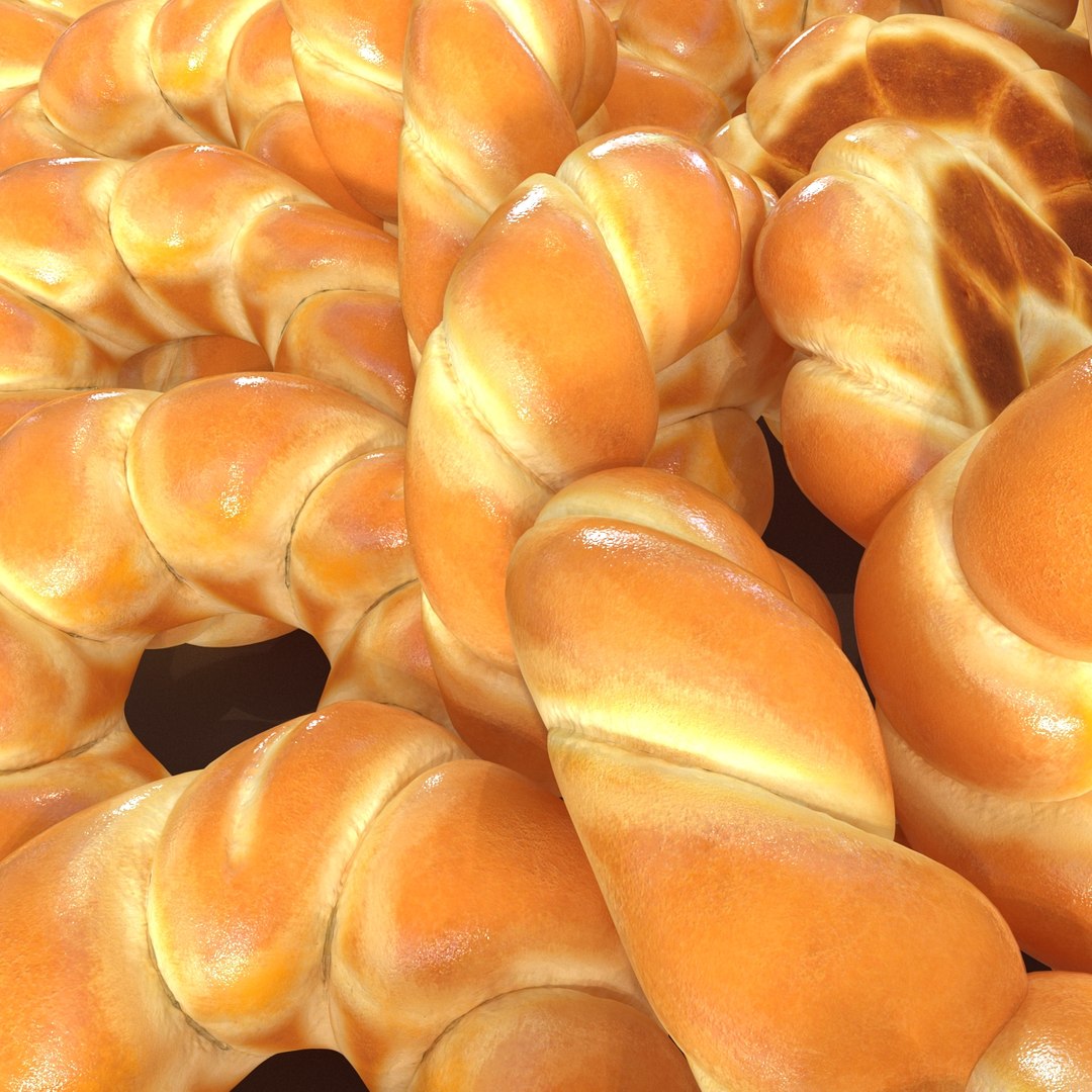 Bun Realistic 3d Model