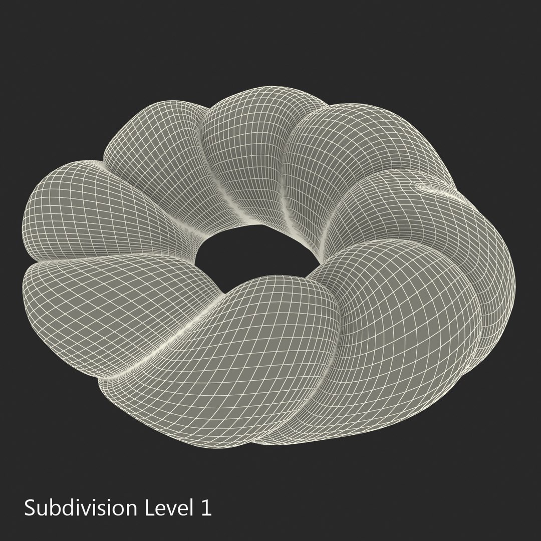 Bun Realistic 3d Model