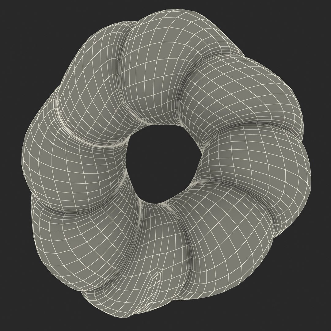 bun realistic 3d model