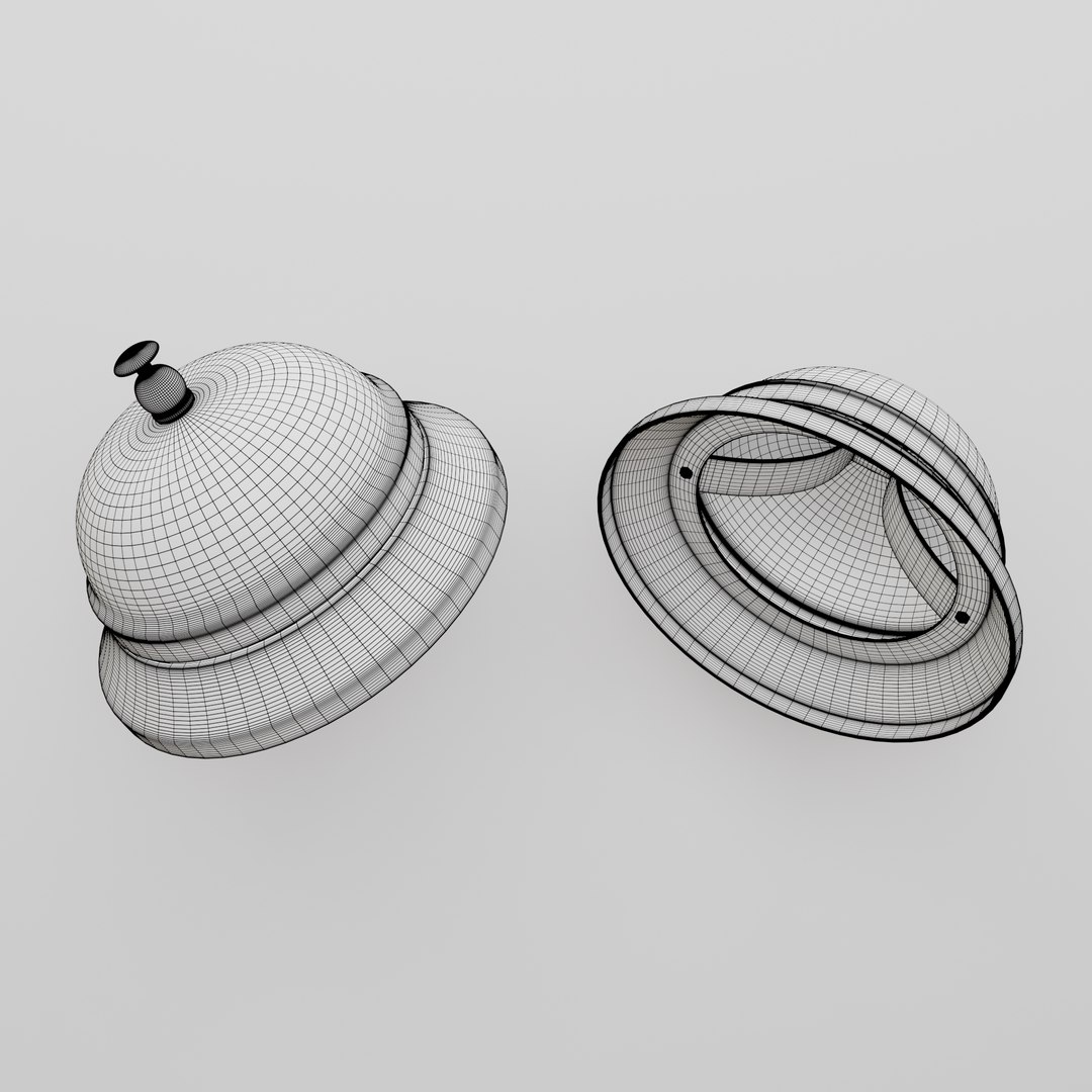 Service Bell 3D model - TurboSquid 1998012