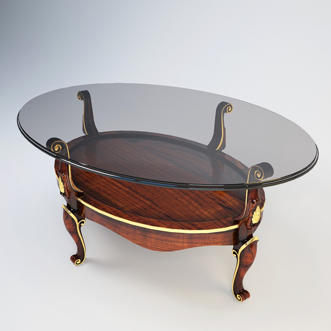 Volpi Coffee Table 3d Model