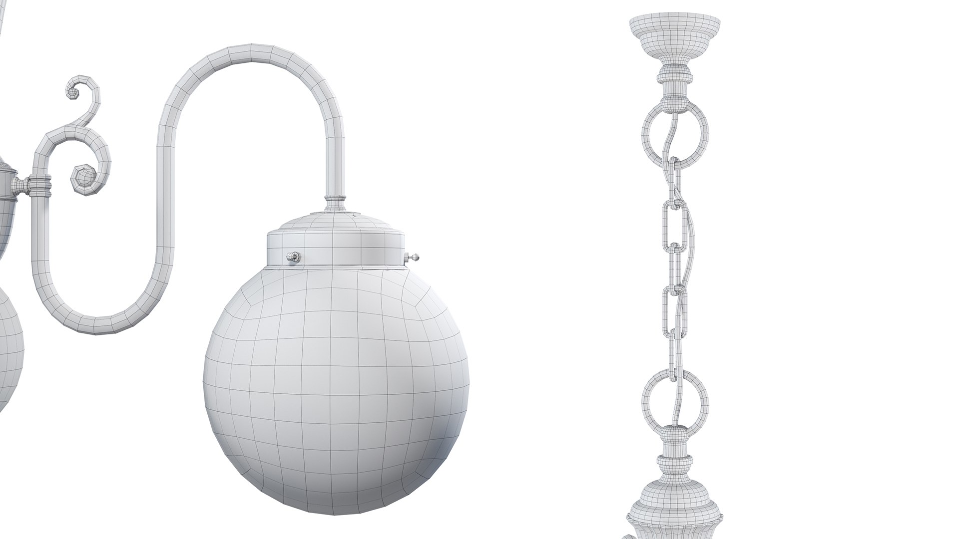 3D Eldron Chandelier - TurboSquid 1905565