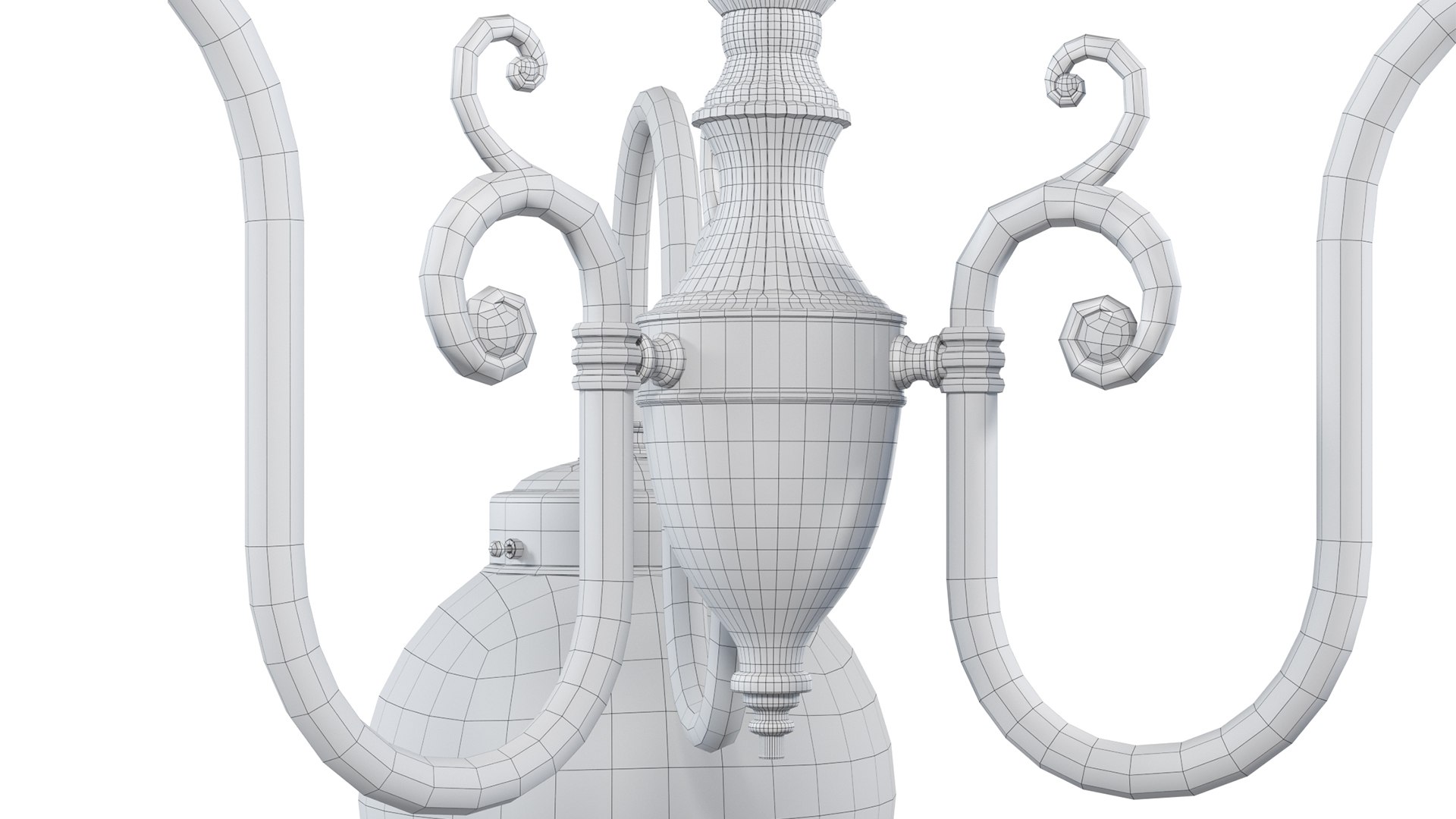 3D Eldron Chandelier - TurboSquid 1905565