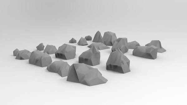 3D rocks - TurboSquid 1251359