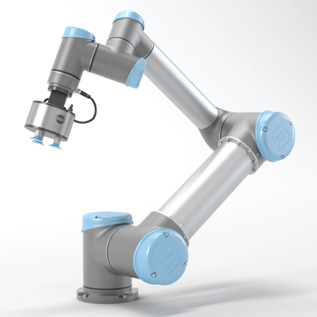 3D UR5 With The Collaborative Robot Vacuum Tool From Bimba - TurboSquid ...