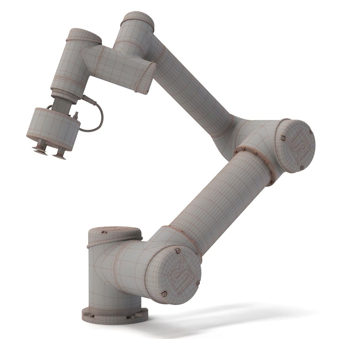 3D UR5 With The Collaborative Robot Vacuum Tool From Bimba - TurboSquid ...