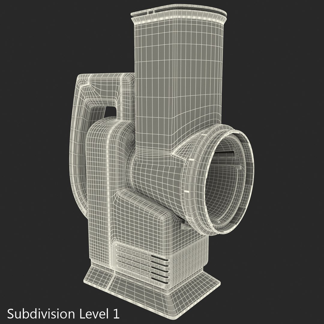 Electric Slicer Salad Shooter Obj
