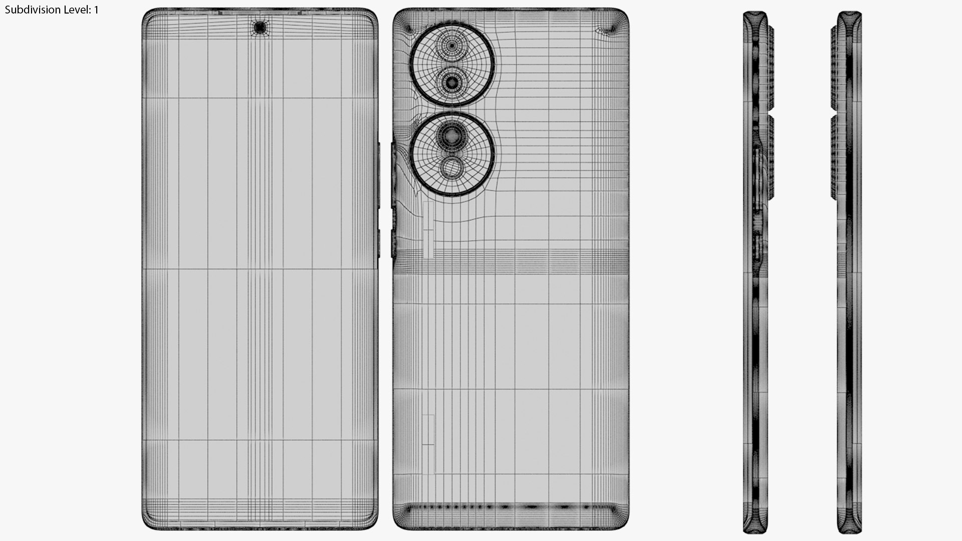 3D Honor 70 Black model - TurboSquid 2000010