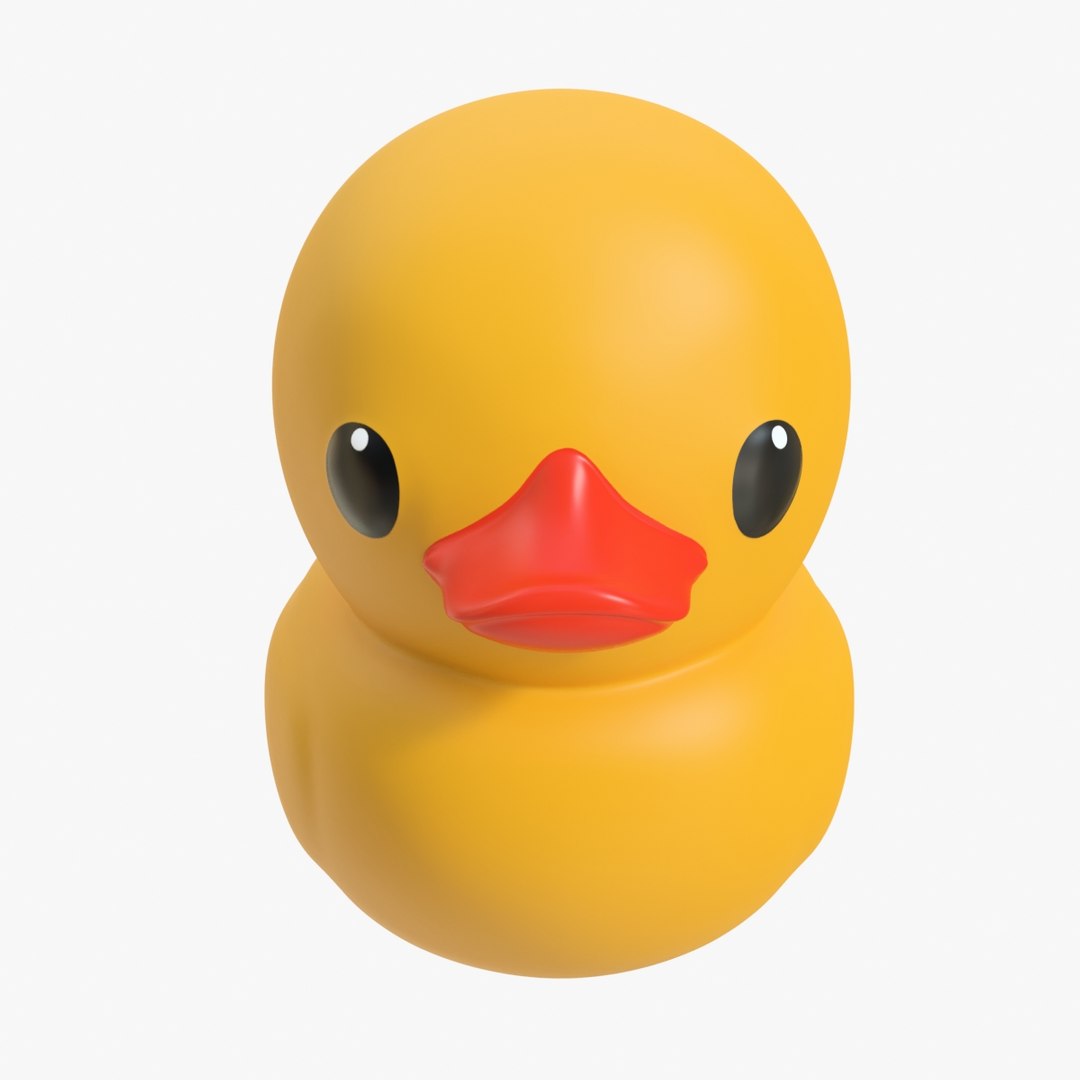 Rubber Duck 01 2 Model - TurboSquid 1210148