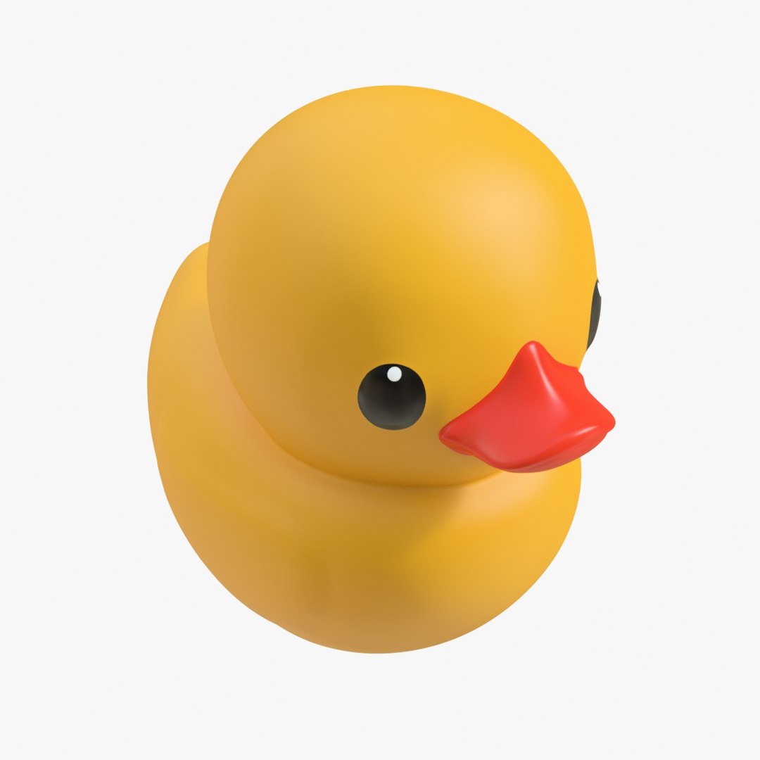 Rubber Duck 01 2 Model - TurboSquid 1210148